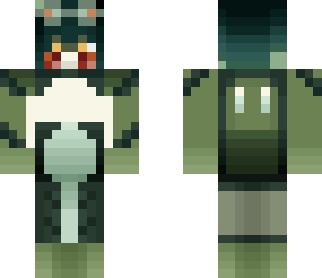 Monster Girl Skin-Mucus Toad | Minecraft Skin