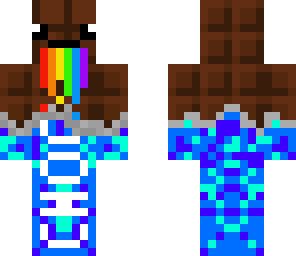 derpy chocolate bar barfing | Minecraft Skin
