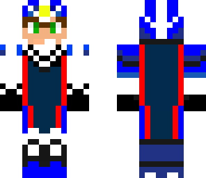 megaman XOVER | Minecraft Skin