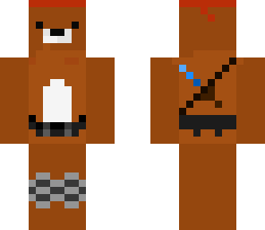 the grumpy bear | Minecraft Skin