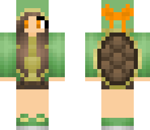 tmnt mikey girl | Minecraft Skin