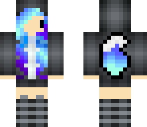 galaxy chibi fox | Minecraft Skin