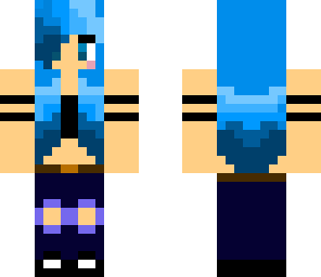 Wave Girl 2 | Minecraft Skin