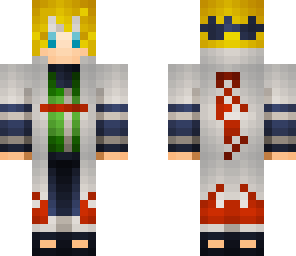 Minato Namikaze | Minecraft Skin