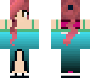 cute sundress girl | Minecraft Skin