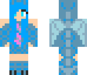 Piranha the Seawing | Minecraft Skin