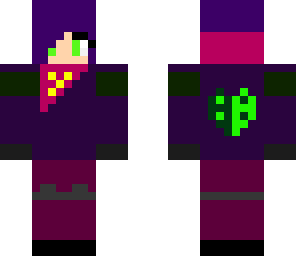 Mal from Descendants | Minecraft Skin