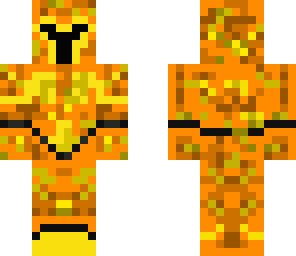 Terraria solar armor | Minecraft Skin