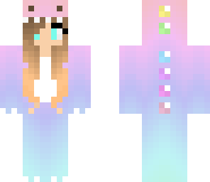 Pastel Onesie Girl | Minecraft Skin