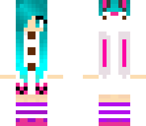 miku bunny | Minecraft Skins
