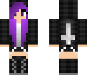 Goth Ender Girl | Minecraft Skin