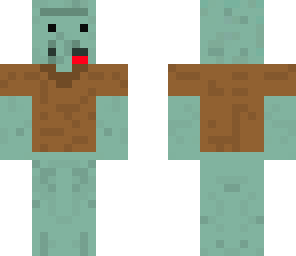 Derpy Squidward | Minecraft Skin