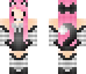 KAWAII NECKO MAID | Minecraft Skin