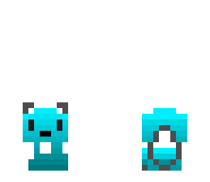 Baby Blue Fox | Minecraft Skin