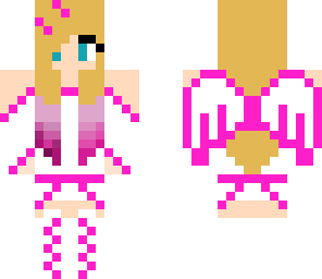 Pink Angel | Minecraft Skin