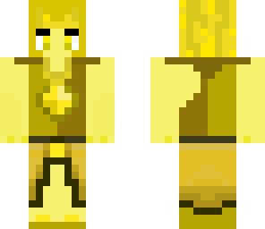 Yellow Diamond | Minecraft Skin
