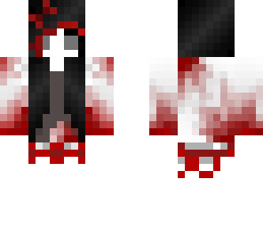 Gory ghost Girl | Minecraft Skin