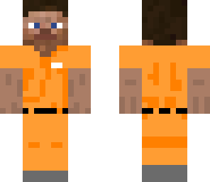 Prison Steve | Minecraft Skins