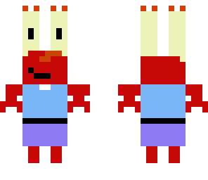 mr krabs | Minecraft Skins