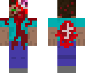 Zombie Steve | Minecraft Skin