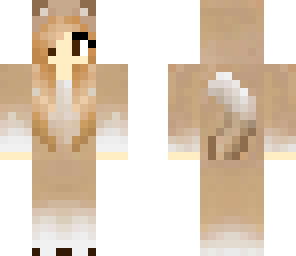 cute dog girl | Minecraft Skin