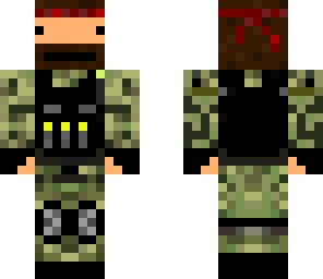 The Ultimate Commando | Minecraft Skin