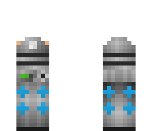 power of the daleks dalek with mutant scoop | Minecraft Skin