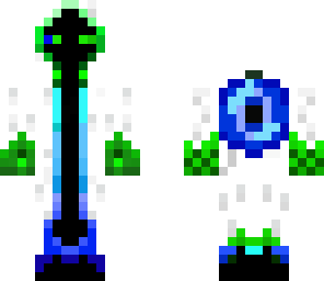 cape enderman greenblue | Minecraft Skin