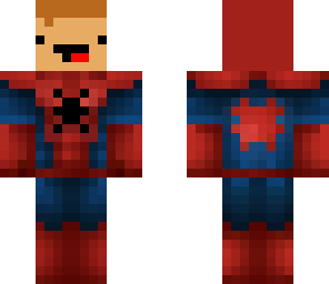 derp spider man | Minecraft Skin