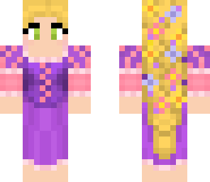 Rapunzel Princess Disney Tangled | Minecraft Skins