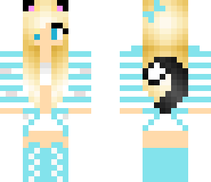 Blue Cat | Minecraft Skin