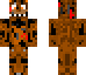 Nightmare Freddy Fnaf 4 | Minecraft Skin