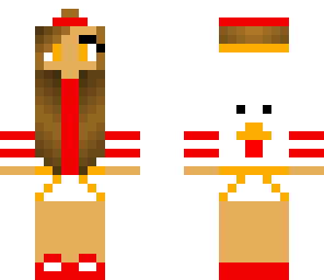 CHICKEN GIRL | Minecraft Skin