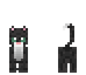 Grey Tabby Cat | Minecraft Skin