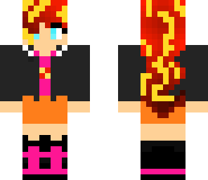 sunset shimmer | Minecraft Skins