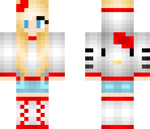 Hello Kitty Girl | Minecraft Skin