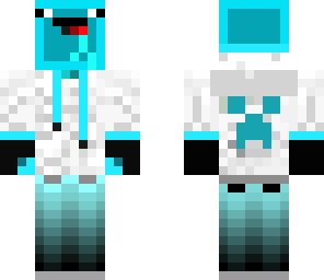 Derpy Slime Azul | Minecraft Skin