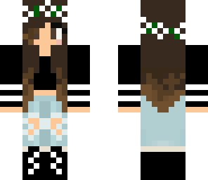 Cute Fall Girl | Minecraft Skin