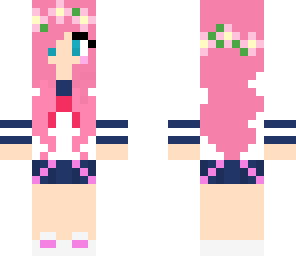 pink cute kawaii girl | Minecraft Skins