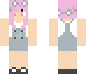 Pastel Pink Girl | Minecraft Skin