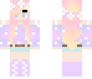 cute pastel skin | Minecraft Skin