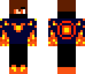 Fire Boy | Minecraft Skin