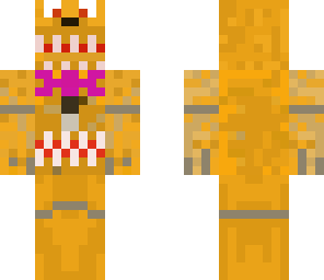 Nightmare Fredbear | Minecraft Skin