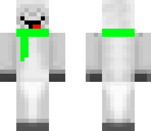 Derpy green lama | Minecraft Skin