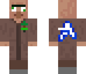 Alia derp villager | Minecraft Skin