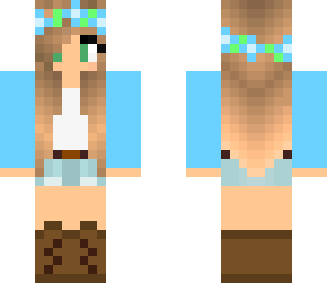 Blue little kelly | Minecraft Skin