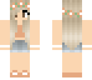 flower wrist bands | Minecraft Skin