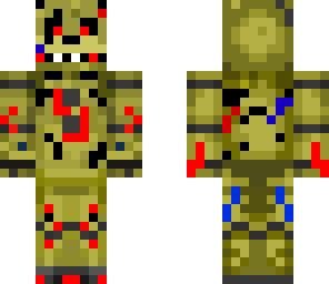Bloody Springtrap | Minecraft Skin