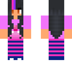 aphmau sleep over | Minecraft Skin