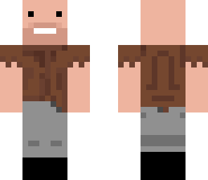 Notch WITH NO BEARD | Minecraft Skin